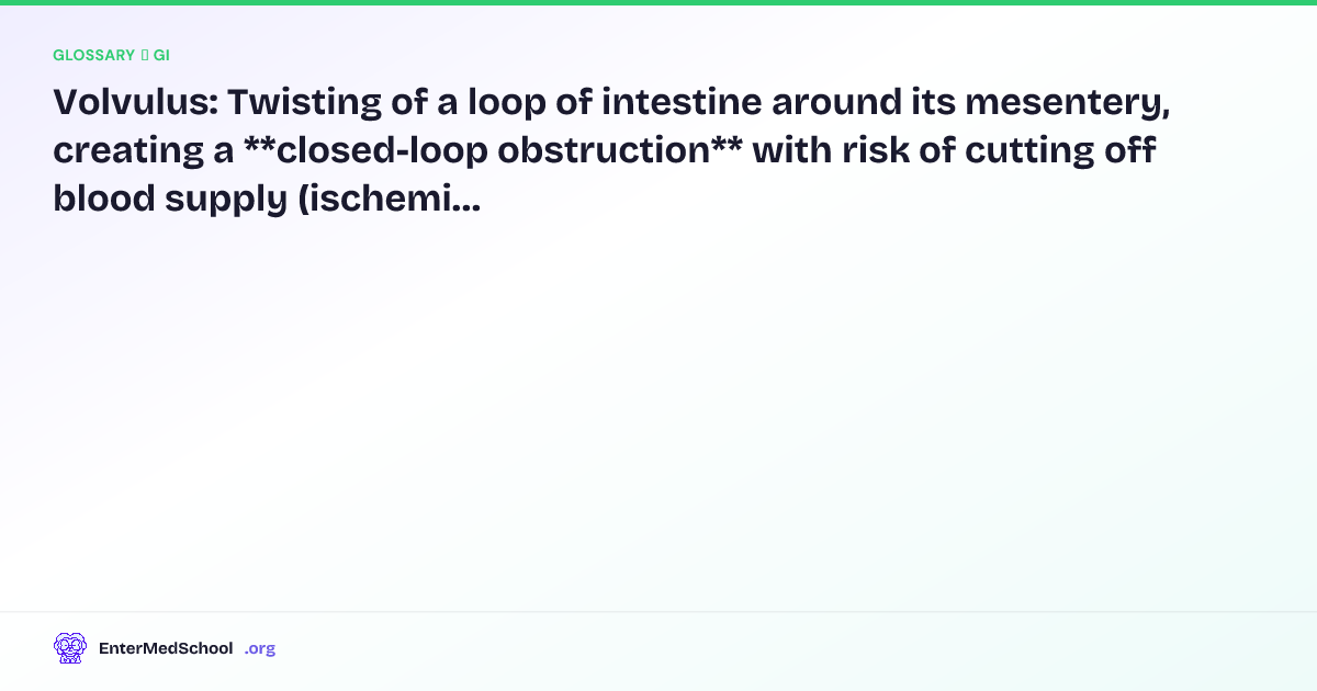 Volvulus (twisted bowel) — Definition, Causes & Treatment ...